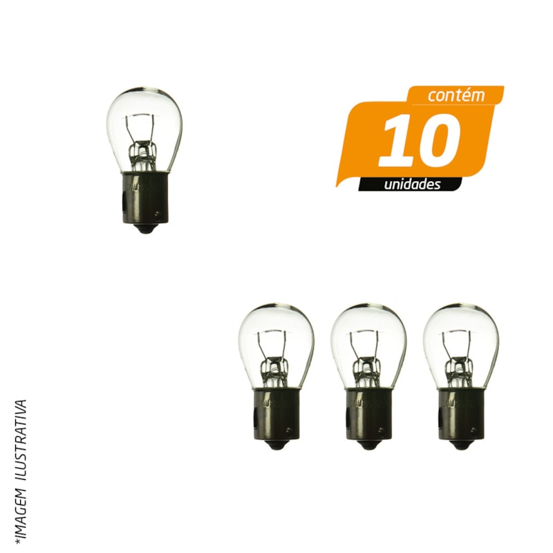 Lâmpada 1141 Cristal 1 Polo 12 V 21W - Avionix Gauss - 10 Unidades ... Lâmpada 1141 Cristal 1 Polo 12 V 21W - Avionix Gauss - 10 Unidades ...